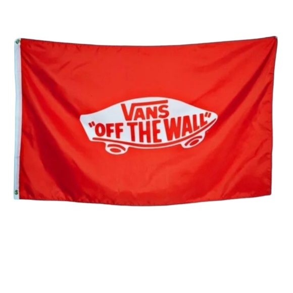 Vans | Wall Decor | Vans Family Exclusive Off The Wall Flag 47x 28 With ...